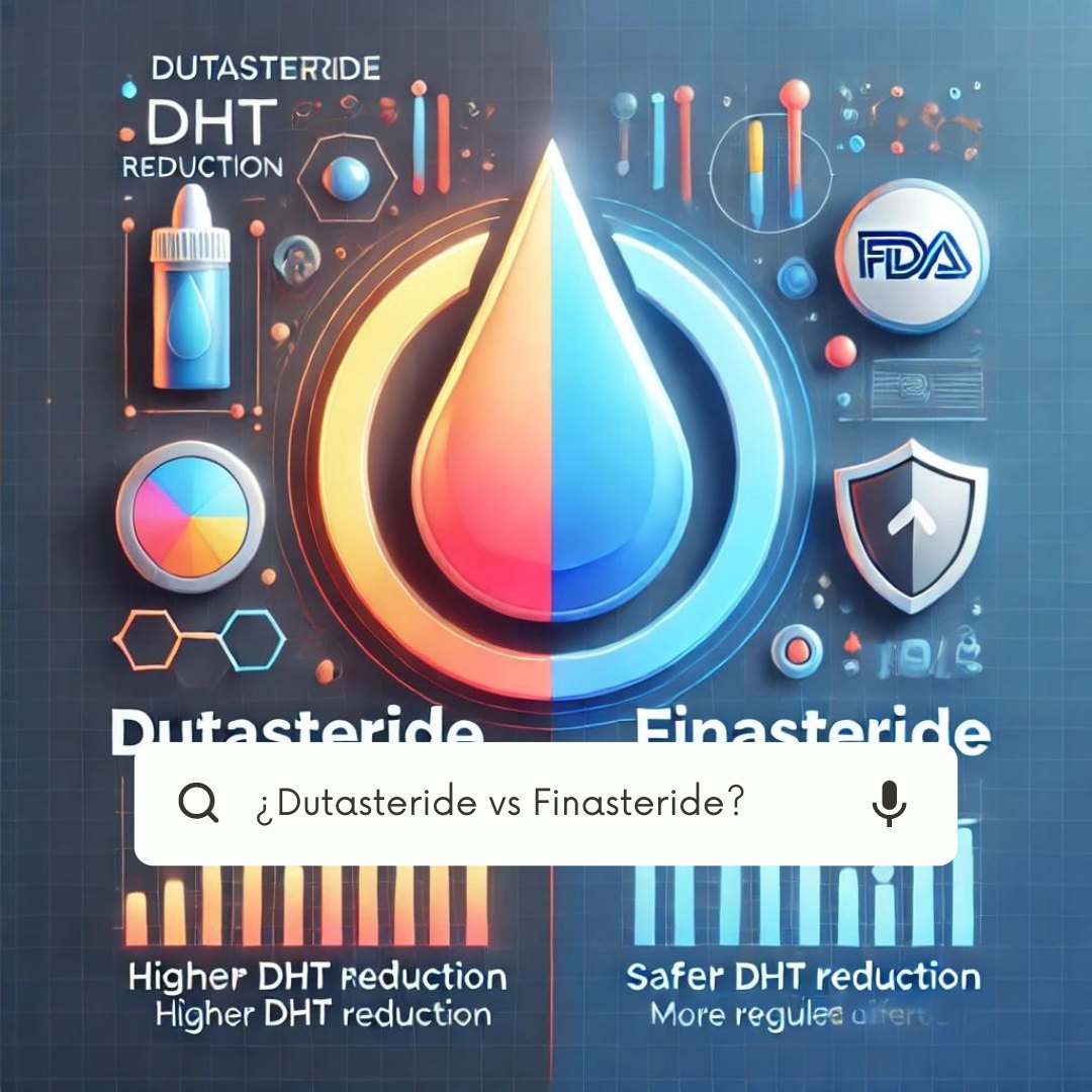 Dutasteride vs Finasteride: ¡Descubriendo el mejor bloqueador de DHT!
